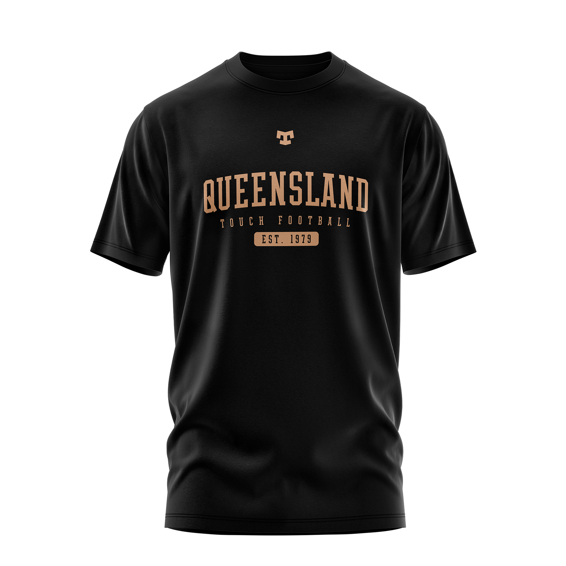 QTF Merch Tee - Black - Tribal Sport