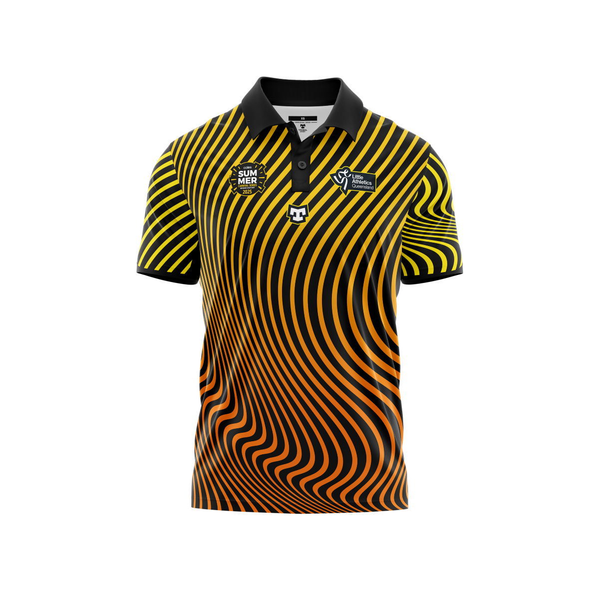 LAQ Summer Carnival 2025 Polo (Yellow) - Tribal Sport